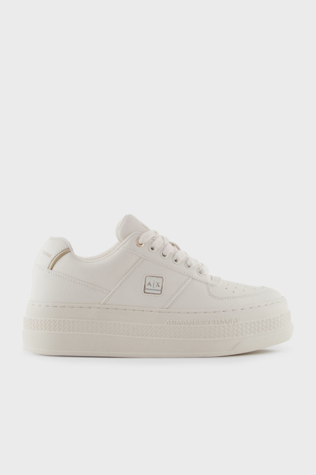 Armani Exchange Logolu Platform Taban Sneaker Bayan Ayakkabı XW001631 ...