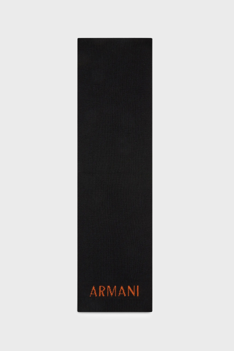 Armani Exchange Logolu Yün Karışımlı Erkek Atkı 954603 3F301 03620 ...