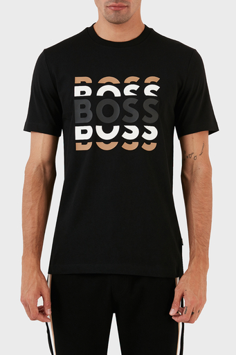 Boss % 100 Pamuk Regular Fit Bisiklet Yaka Erkek T Shirt 50495735 001 ...