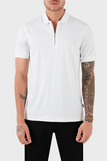 Boss Pamuklu Slim Fit Fermuarlı Erkek Polo Yaka T Shirt 50513375 100 ...